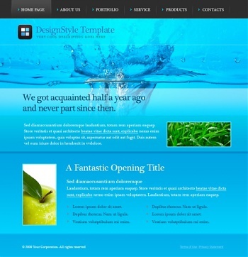 Abstract - Website Templates - DreamTemplate