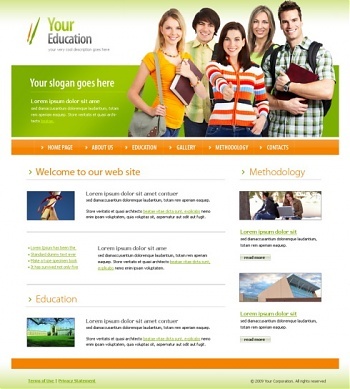 Education & Kids - Website Templates - DreamTemplate