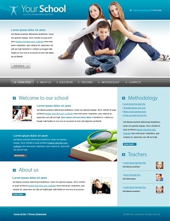 Education & Kids - Website Templates - DreamTemplate