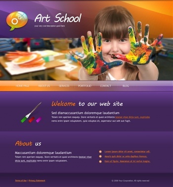 Education & Kids - Website Templates - DreamTemplate