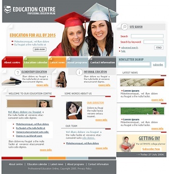 Education & Kids - Website Templates - DreamTemplate