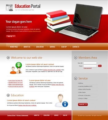 Education & Kids - Website Templates - DreamTemplate