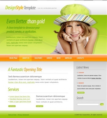 Education & Kids - Website Templates - DreamTemplate