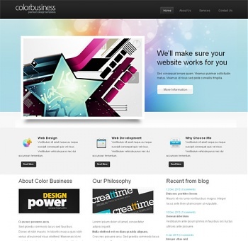 3D CUBER - CSS Templates - DreamTemplate