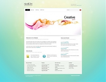 3D CUBER - CSS Templates - DreamTemplate