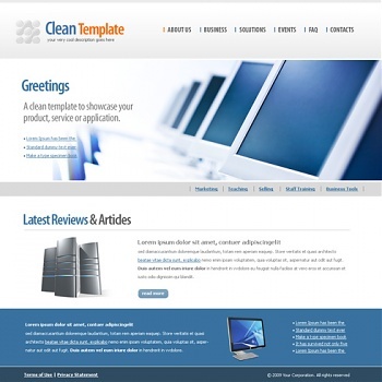Computers & Technology - Website Templates - DreamTemplate