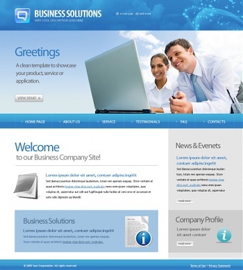 Computers & Technology - Website Templates - DreamTemplate