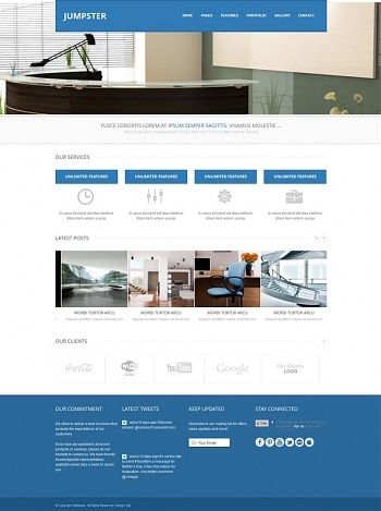 Responsive Website Templates - Pro Website Templates - DreamTemplate
