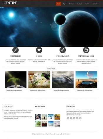 Desktop + Mobile Templates - Pro Website Templates - DreamTemplate