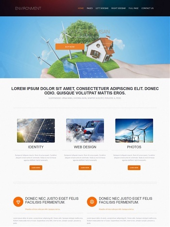 Environmental - Website Templates - DreamTemplate