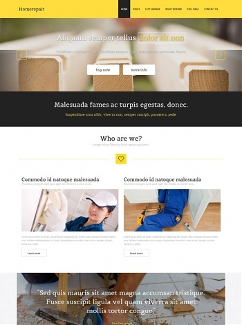 Home Renovation - Website Templates - DreamTemplate