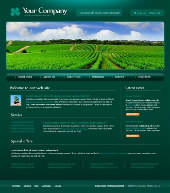 Industrial & History - Website Templates - DreamTemplate