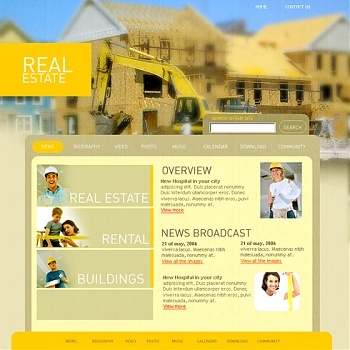 Industrial & History - Website Templates - DreamTemplate