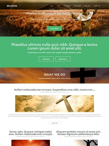 Religion - Website Templates - DreamTemplate