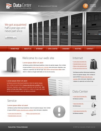 Web Hosting - Website Templates - DreamTemplate