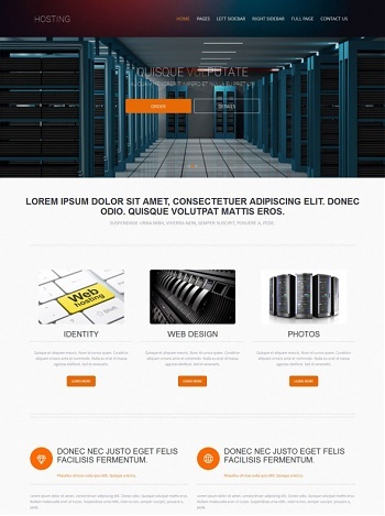 Web Hosting - Website Templates - DreamTemplate