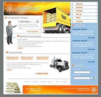 Cars & Transportation - Website Templates - DreamTemplate