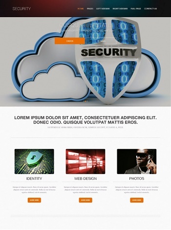 Military & Security - Website Templates - DreamTemplate