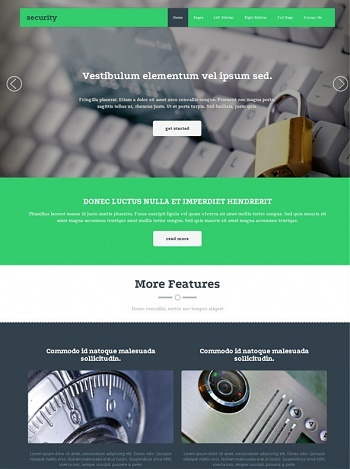Military & Security - Website Templates - DreamTemplate