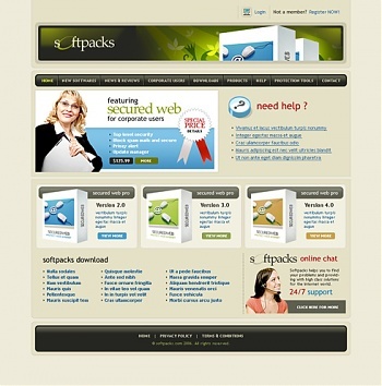 Software - Website Templates - DreamTemplate