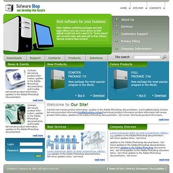 Software - Website Templates - DreamTemplate