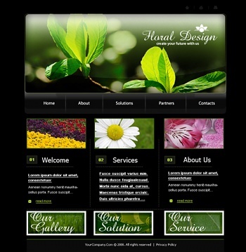 Nature & Landscapes - Website Templates - DreamTemplate