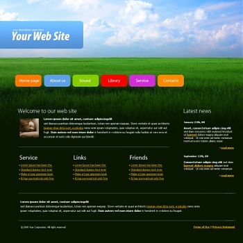 Nature & Landscapes - Website Templates - DreamTemplate