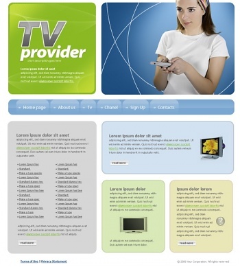 Electronics & Gadgets - Website Templates - DreamTemplate