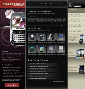 Electronics & Gadgets - Website Templates - DreamTemplate