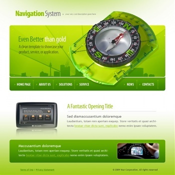 Electronics & Gadgets - Website Templates - DreamTemplate