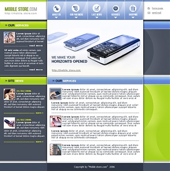 Electronics & Gadgets - Website Templates - DreamTemplate