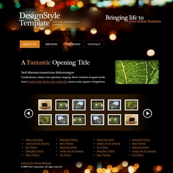 Flash Templates - DreamTemplate