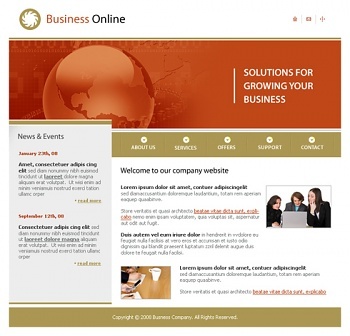 Communications - Website Templates - DreamTemplate