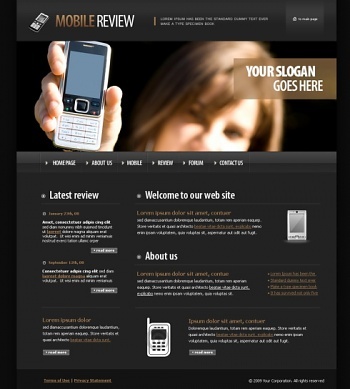 Communications - Website Templates - DreamTemplate