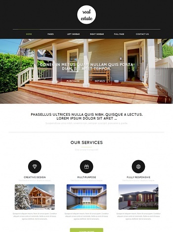 Real Estate & Building - Website Templates - DreamTemplate