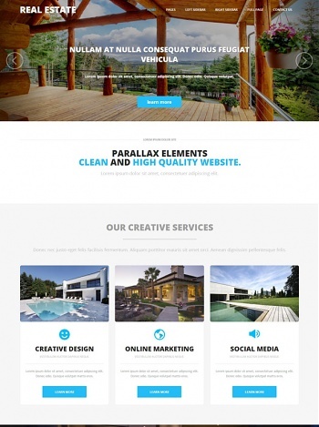 Real Estate & Building - Website Templates - DreamTemplate