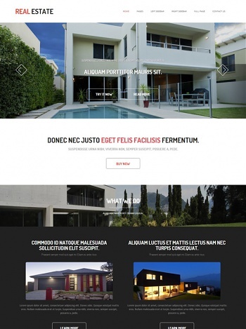 Real Estate & Building - Website Templates - DreamTemplate