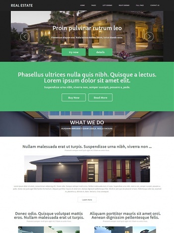 Real Estate & Building - Website Templates - DreamTemplate